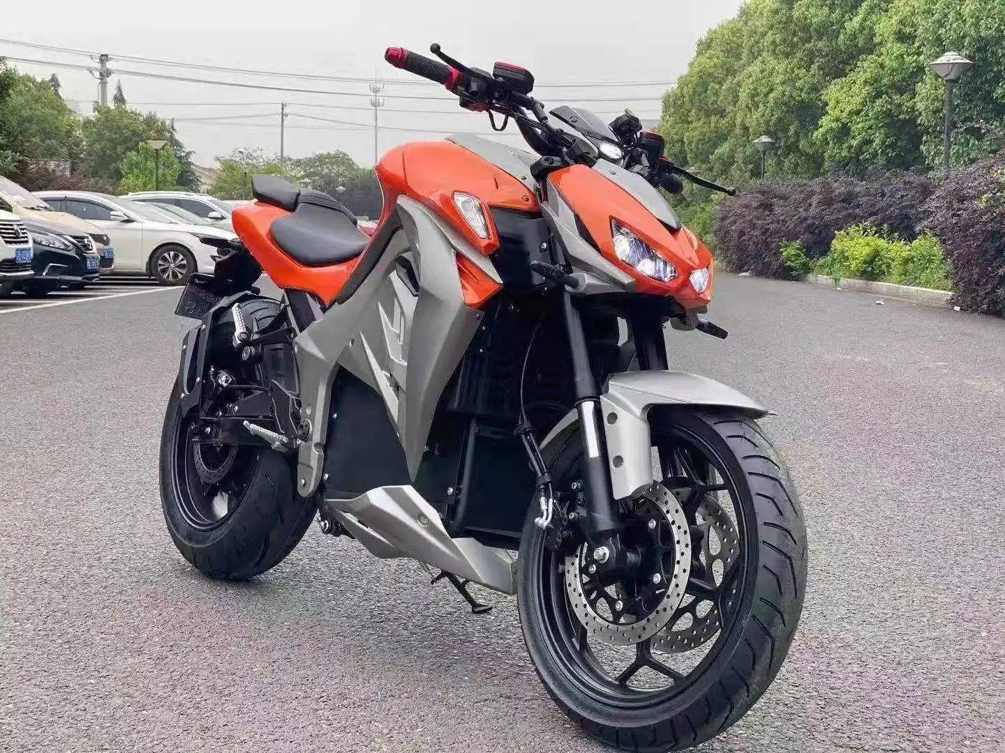 5000 Watt Electric Motorcycle - Racing Speed & Customizable