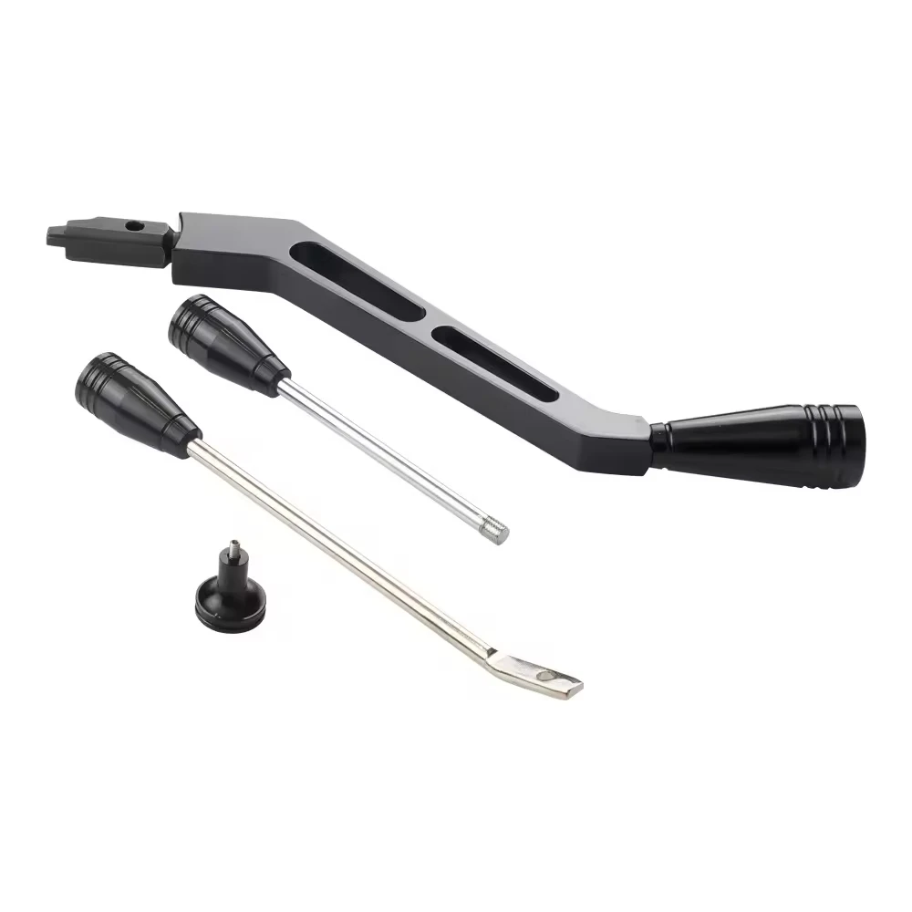 Car Modification Parts Polished Billet Aluminum Column Shifter Lever ...