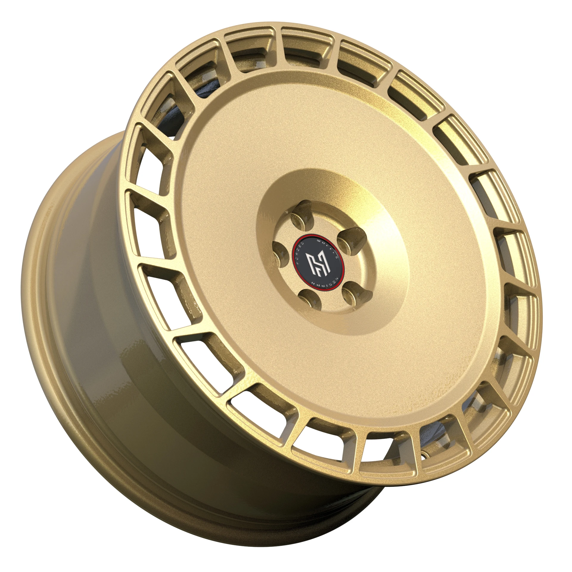 HADISON HD1172 Custom 17"-26" Forged Aluminum Wheels with Carbon Fiber ...