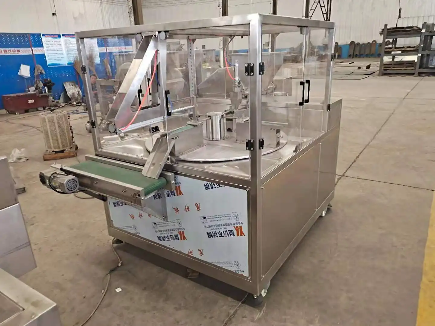 Efficient Grape Leaves Rolling Machine for Food Industry