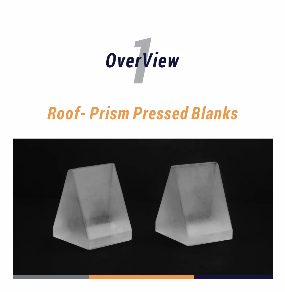 Triangular Prism Pressed Blanks Hk9l Optical Glass Custom For Optical ...