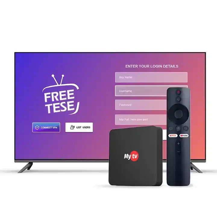 High Quality Iptv M3u Set-top Box 12 Months Free Test Box Android Iptv ...