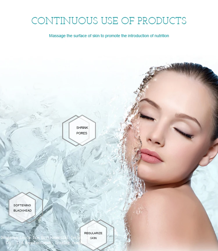 Facial Ice Globe Massage Tool for Dark Circles, Skin Tightening & Face ...