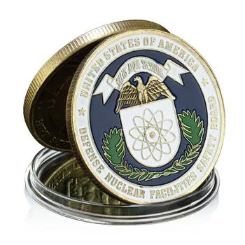 Us Defense Nuclear Facilities Safety Board Souvenir Coin Saint Micheal ...