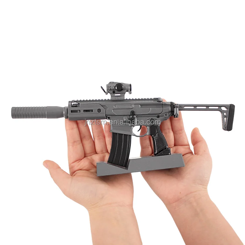 Sig Mcx Realistic Toy Guns Teaching Resources Metal Gun Keychain Mini ...