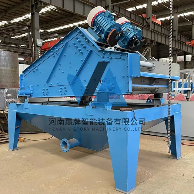 Sand Dewatering Vibrating Screen Machine Mining Tailings Desliming ...
