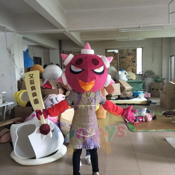 Funtoys AIDS Bacteria Cartoon Cosplay Mascot Costume for Doctor Disease ...