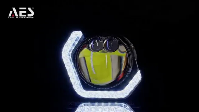 Aes New M3 Led Shroud 5d Crystal Beautiful Transparent Lucid Plastic 2 ...