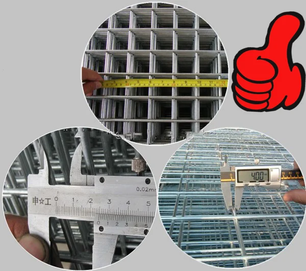 Galvanized Welded Wire Mesh Panel Frequent Hole 5*5cm 5*10cm 10*10cm ...