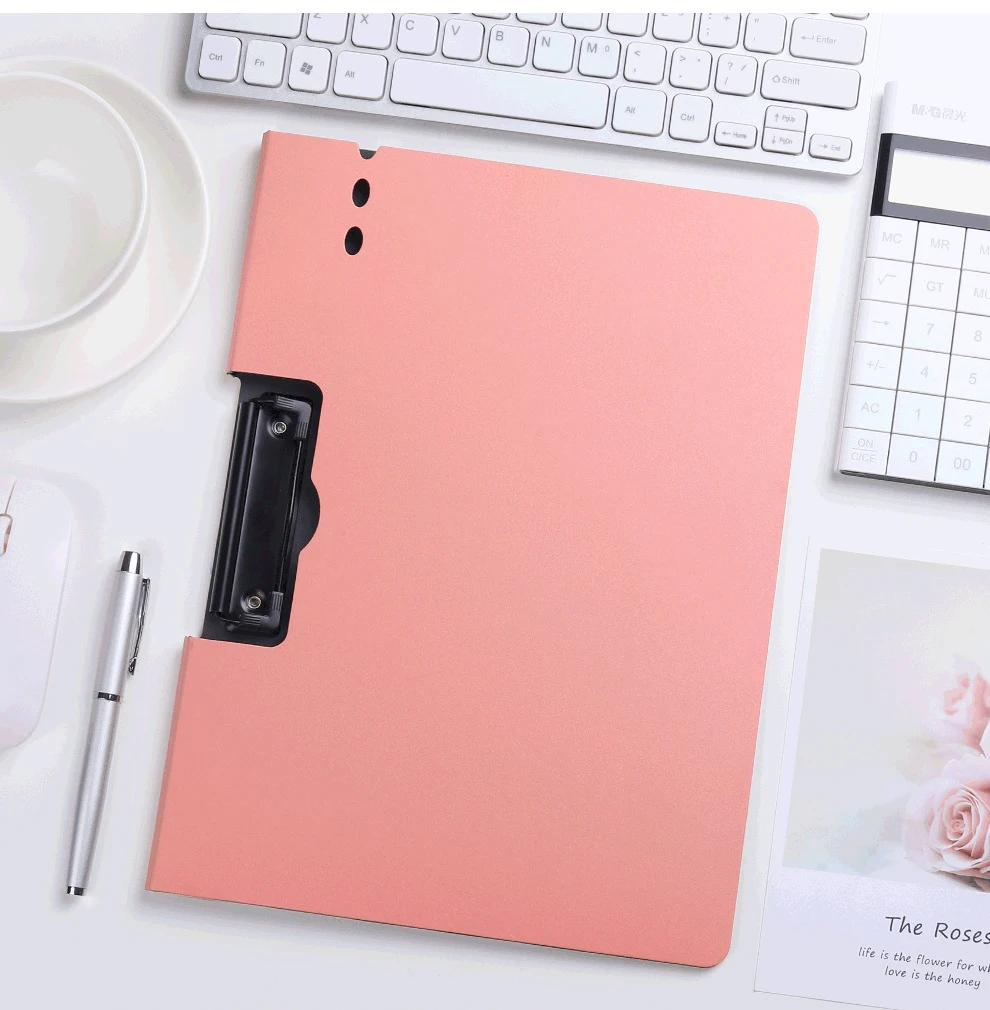 A4 Folder Vertical Horizontal Secretary Clamping Plate Data Book Test ...