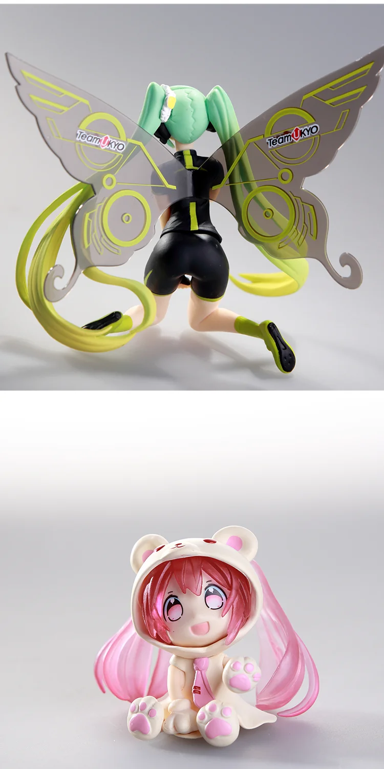 Anime Sune Mi-ku Figure Miku Virtual Singer Onion Standing Dolls Pvc ...