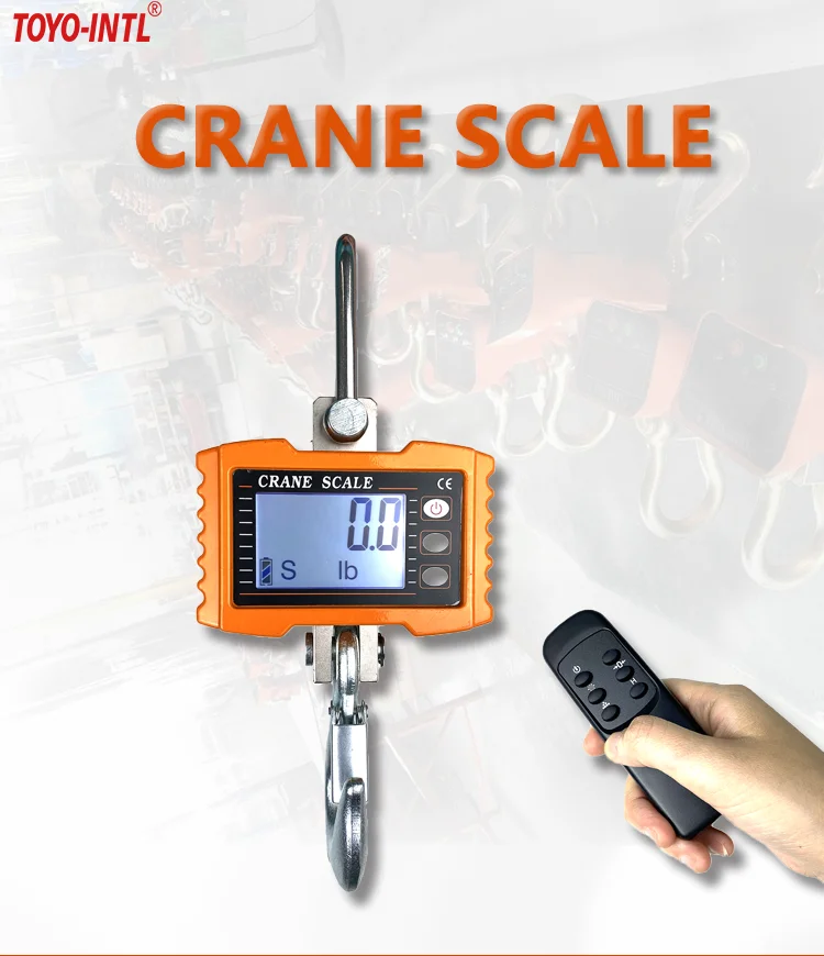 TOYO-INTL Digital Crane Scales - Precision and Reliability