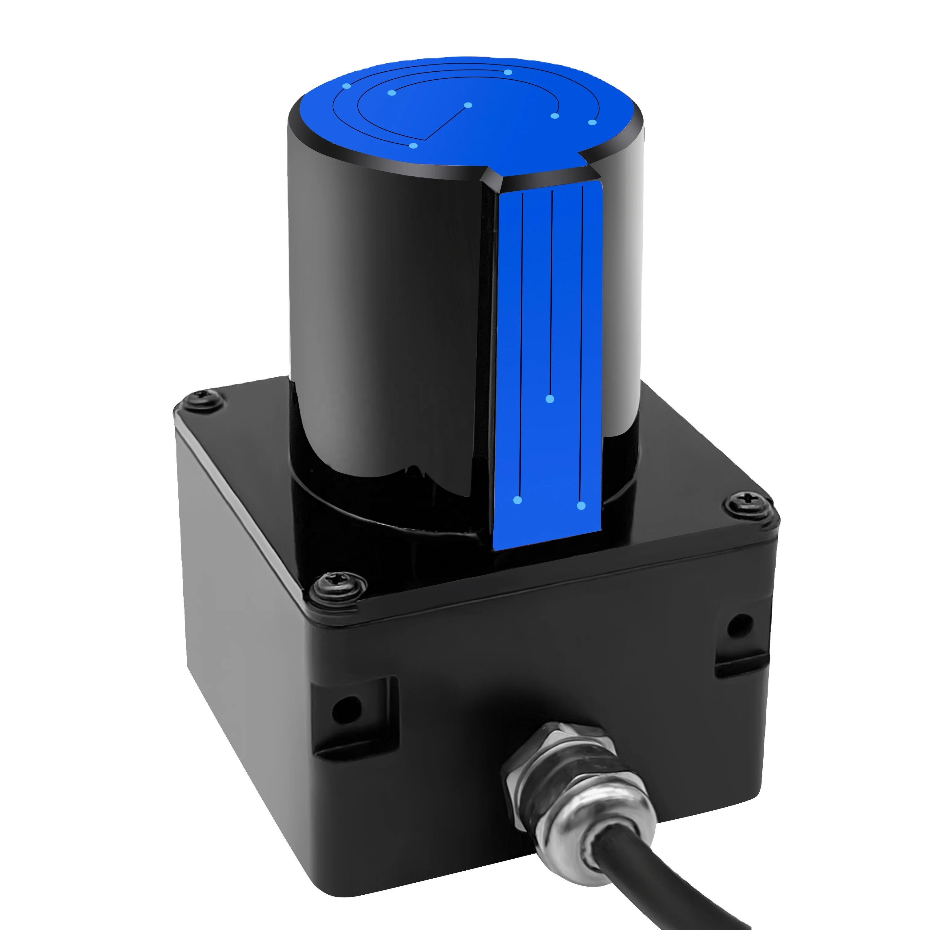 Cpj Hot Sale Sensor Lidar Arduino For Agv 360 Degree 2d Lidar Rplidar 2d Tof Scanning Lidar