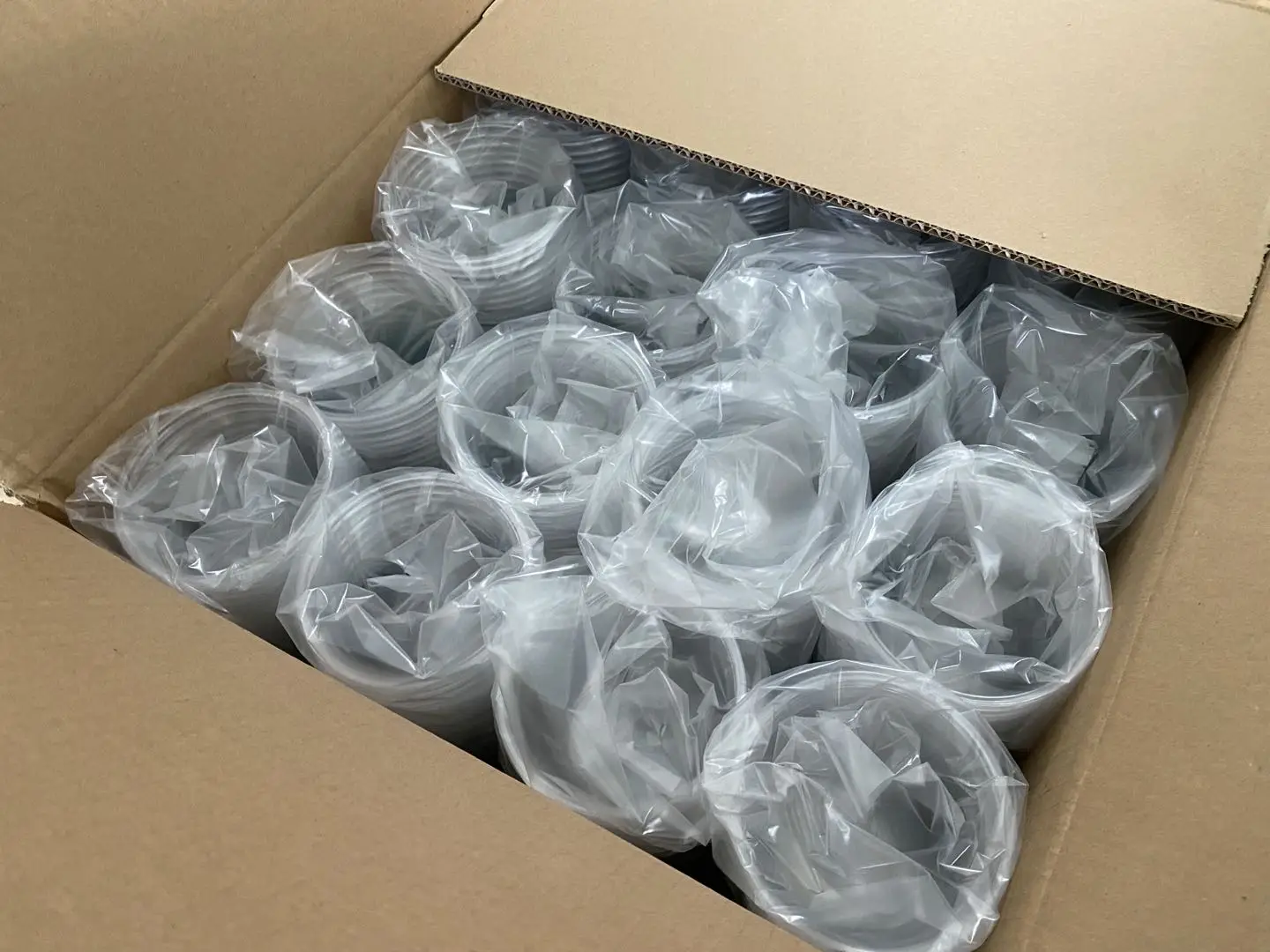 Custom Printed Clear Disposable 32 Oz Coffee Beverage Pet Plastic Cups ...