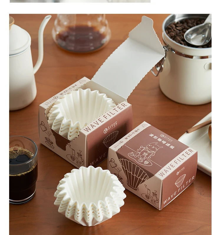 Siyue Wholesale 2-4 Cup Coffee Bar Cake Shaped Hand Brew Origami Pour ...