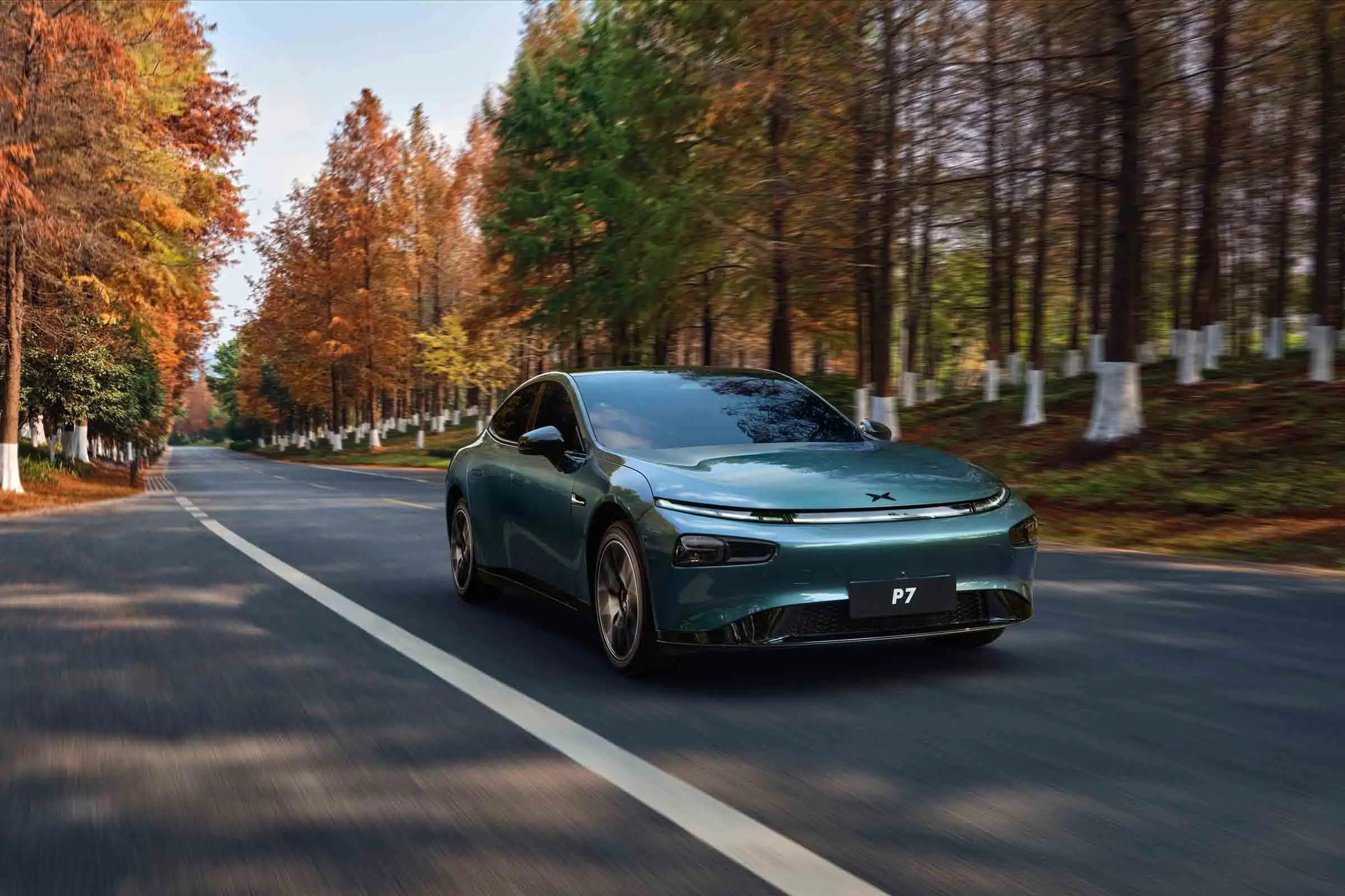 Electric Vehicle Xpeng P7 2024 Inventory 4-wheel Chinese Electric ...