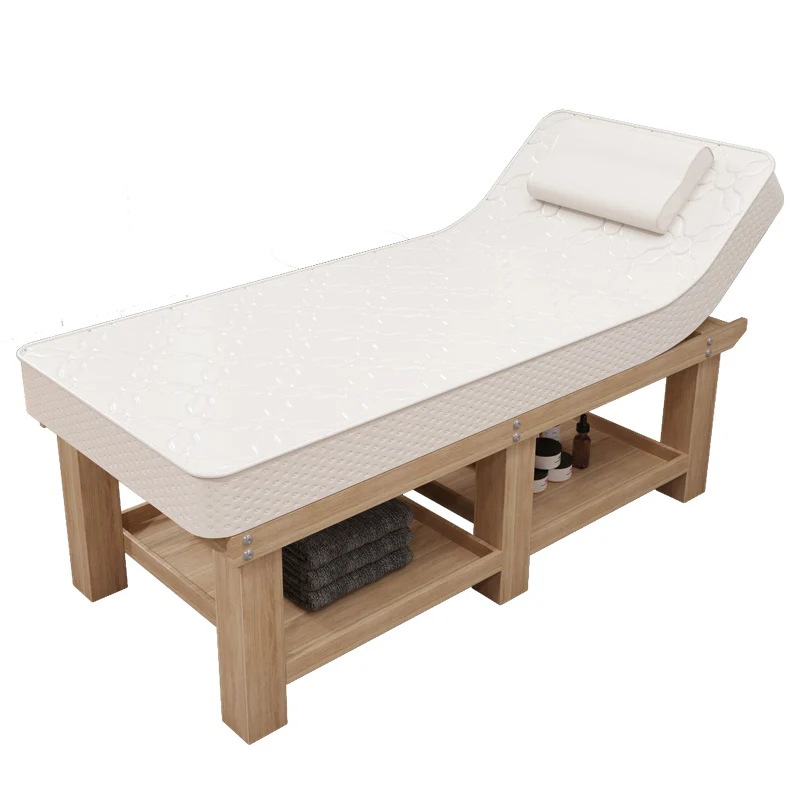 High Quality Salon Facial Bed Modern Design Solid Wood Customizable ...
