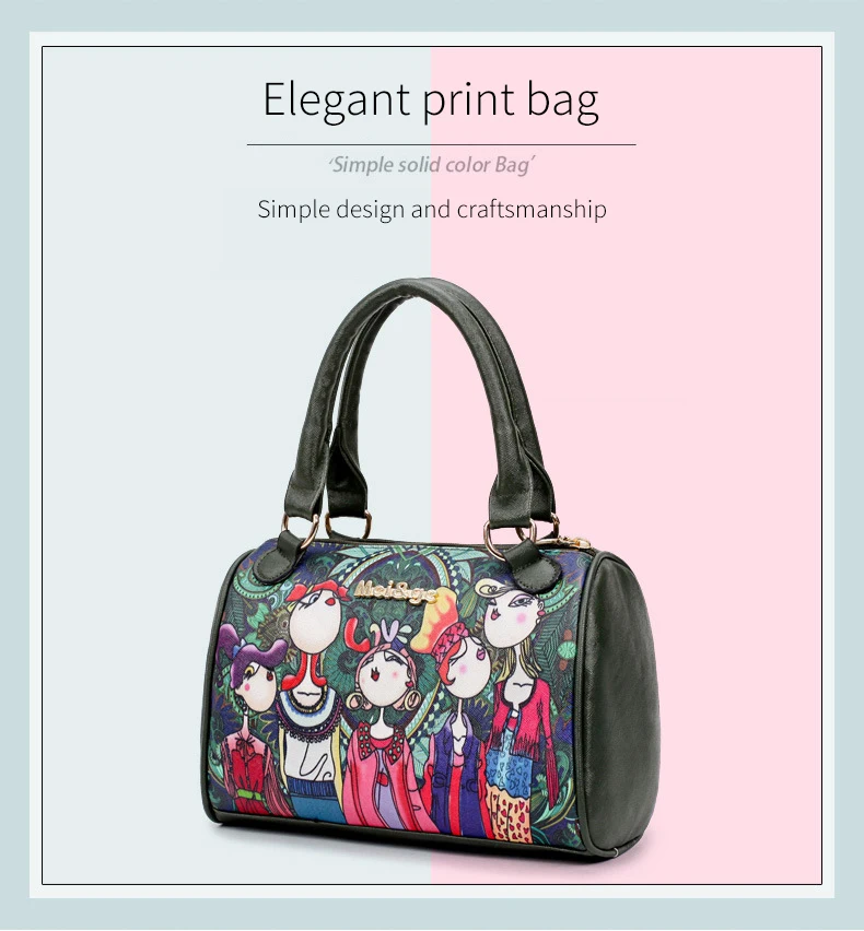 Cartoon Ruched 2024 Women's Fancy Handbags For Women Retro Croc Print ...