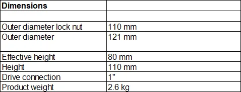Axial Lock Nut Socket TMFS 17 - Precision Bearing Mounting