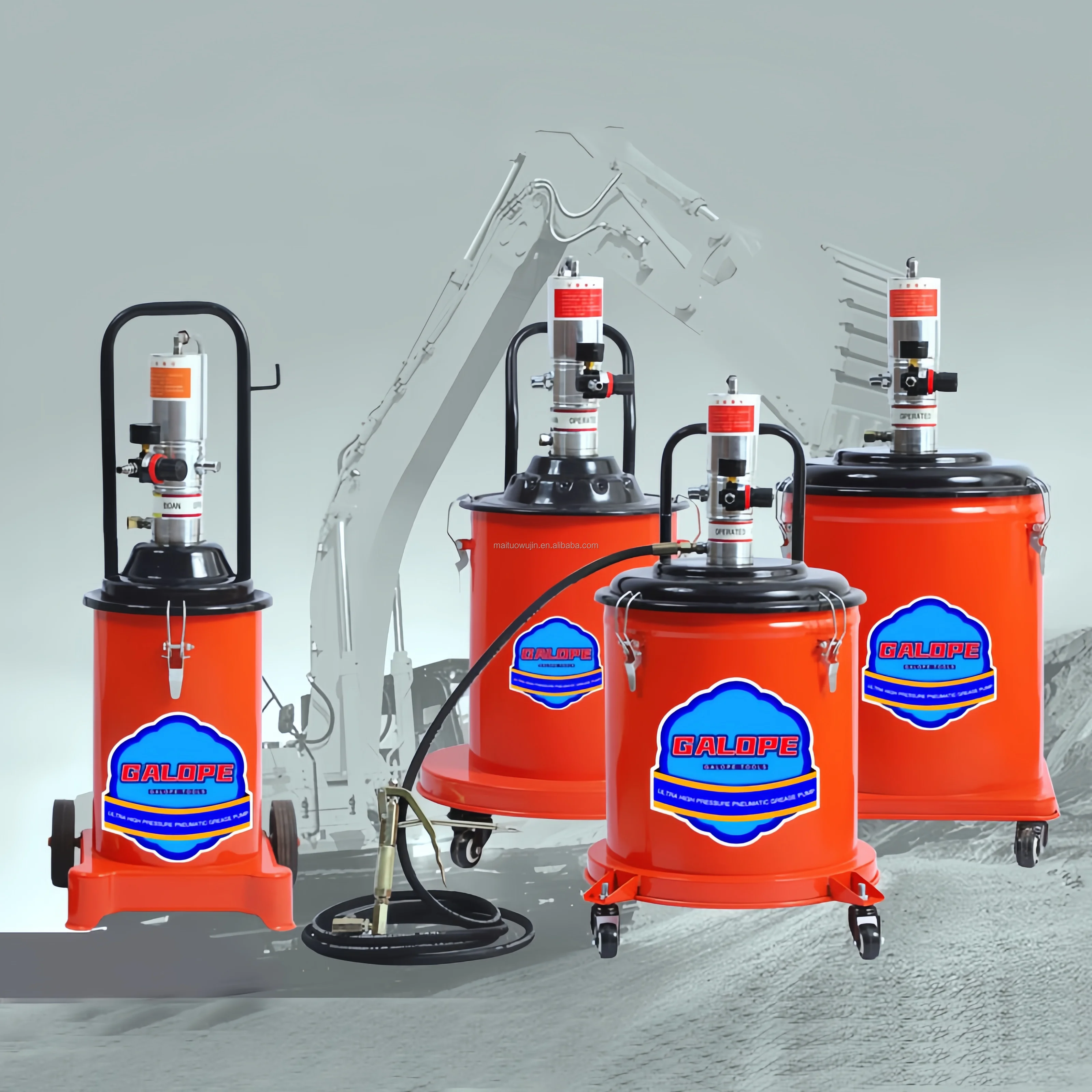OEM Factory 12L High Pressure Air Operated Grease Lubricator