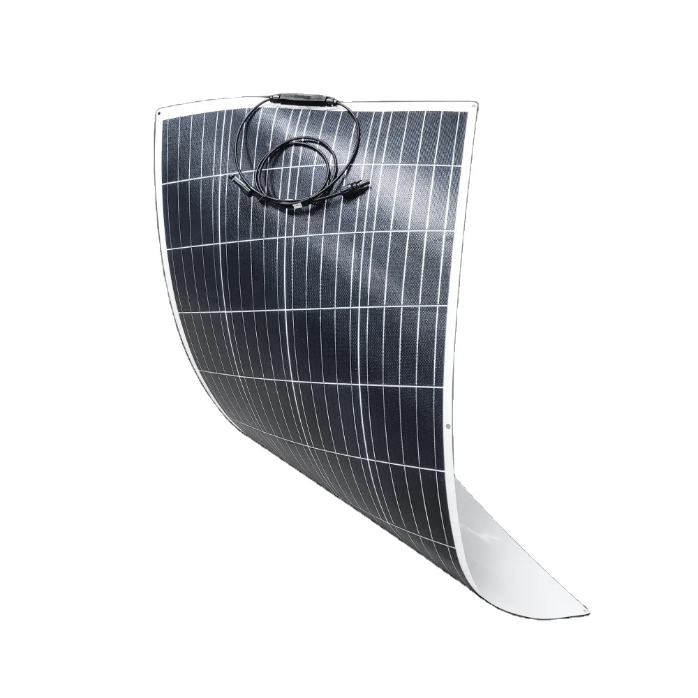 High Efficiency Etfe Flexible Solar Panel 100w Monocrystalline Silicon ...
