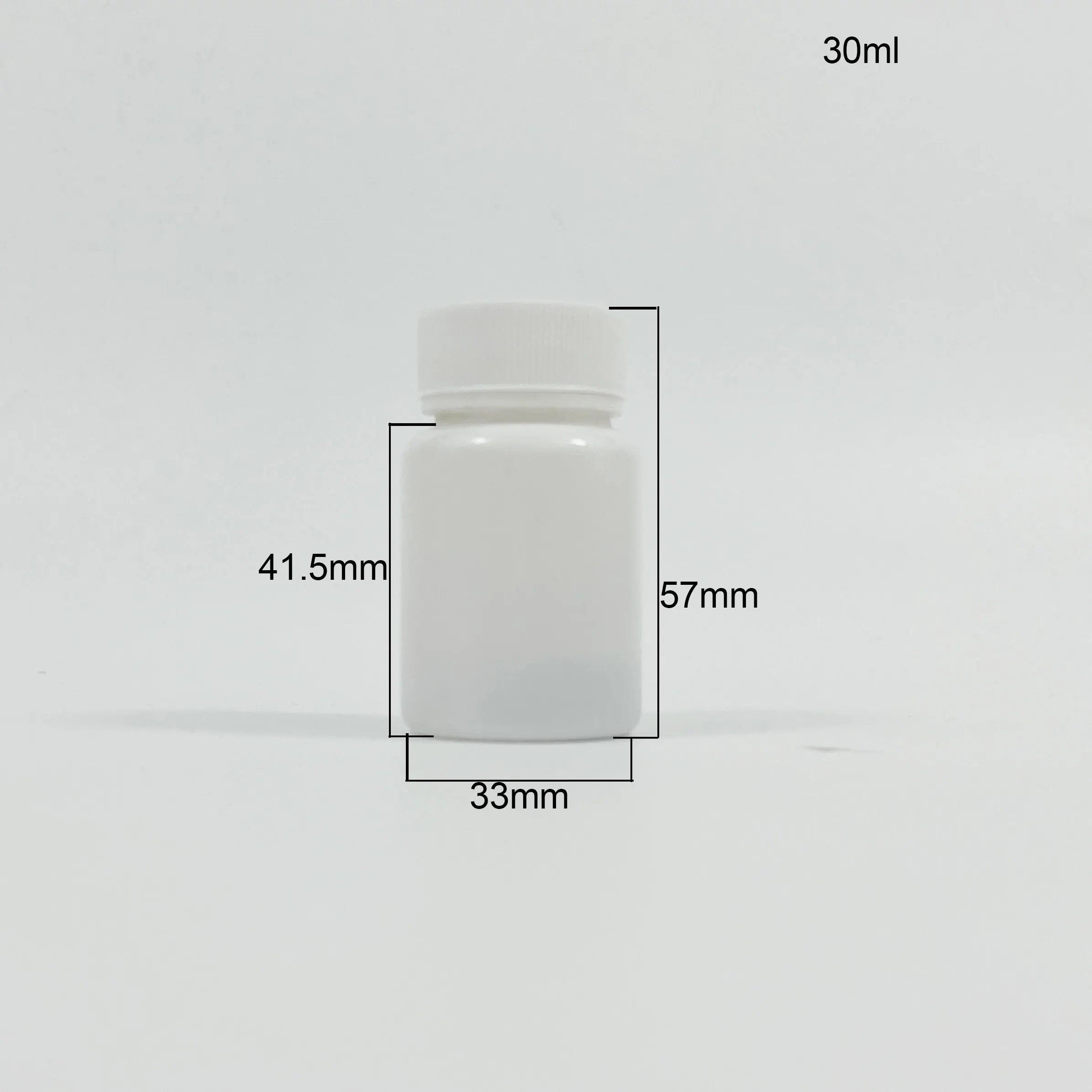 Medical 30ml 30cc White Pill Bottles Pharmaceutical Capsule Packaging medicine Bottle-WEIKANG ...