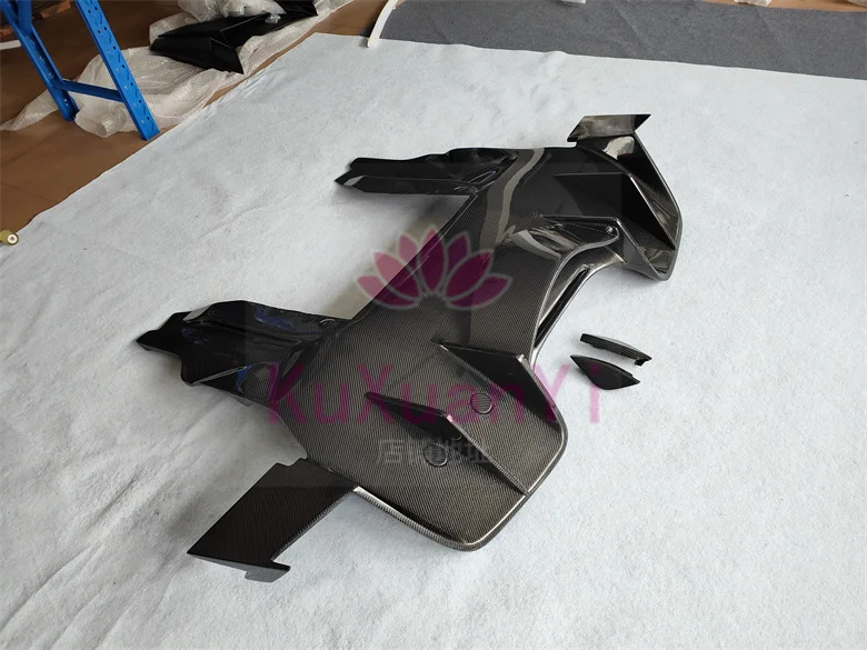Enhance Your Mclaren 650S with KUXUANYI Carbon Fiber Diffuser