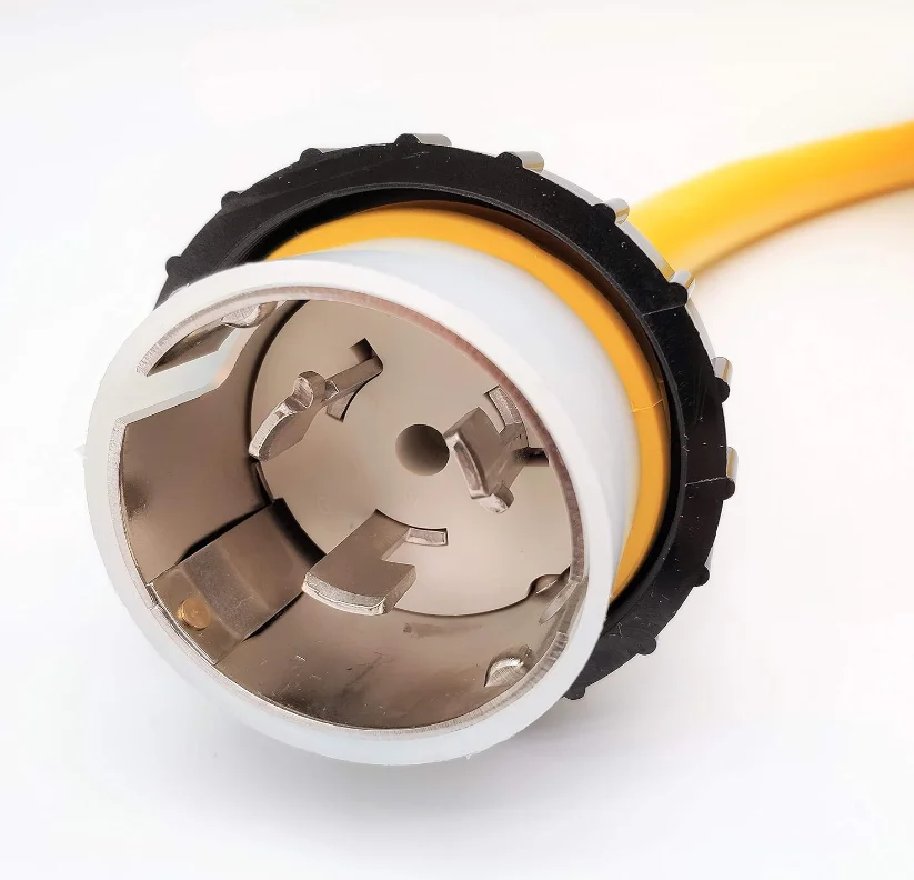 Marine Shore Power Extension Cord 50 AMP SS2-50P to SS2-50R Marine Shore Power Cord Male to ...