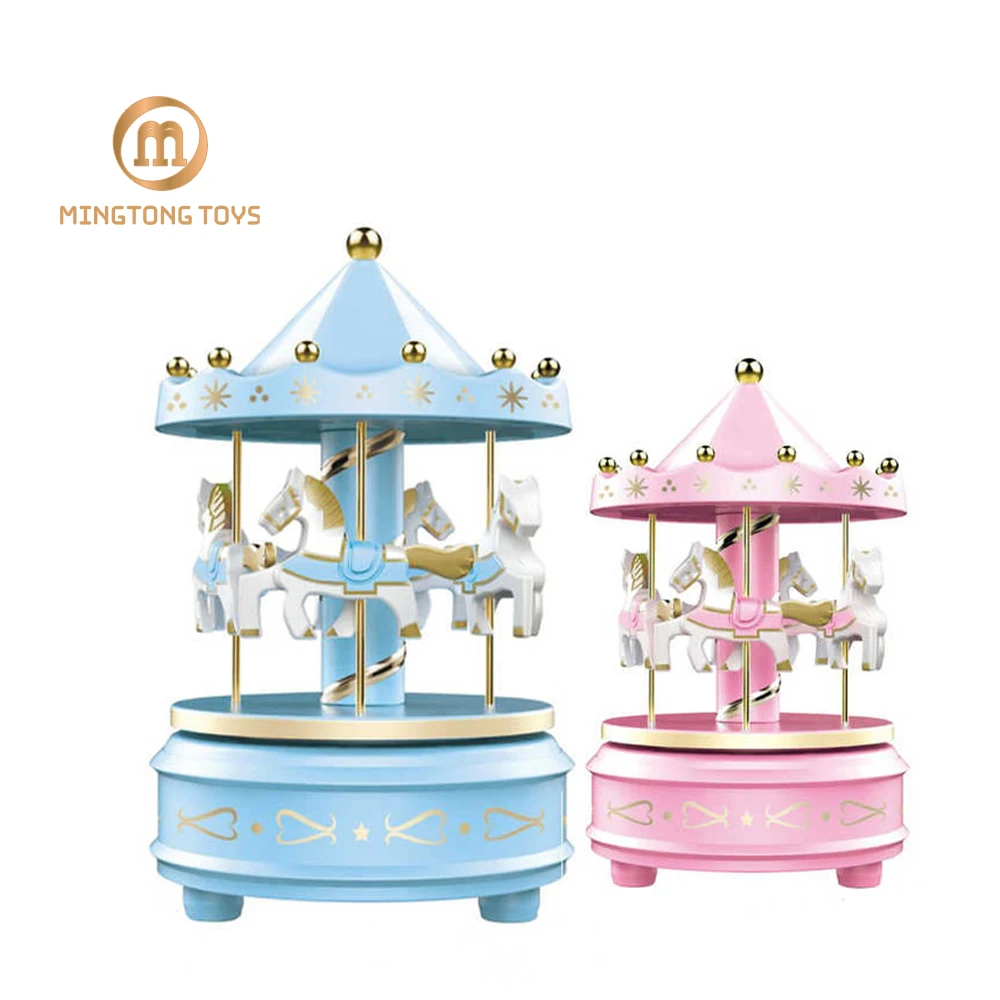 Children Windup Clockwork Mechanism Toys Cartoon Wind Up Horse Musical ...