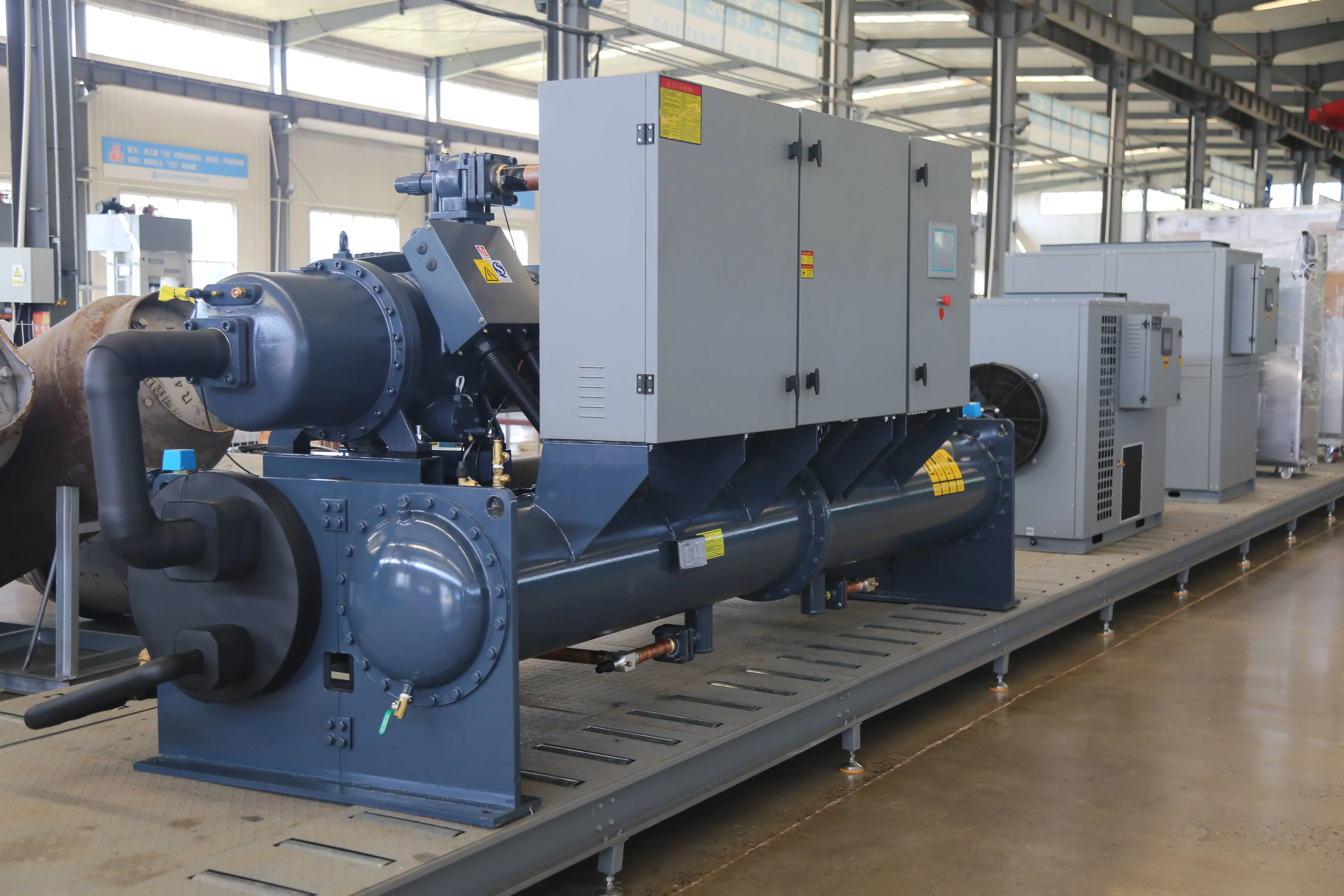 VOLKS Air Cooled Screw Heat Pump Chiller Stainless Steel Competitive ...