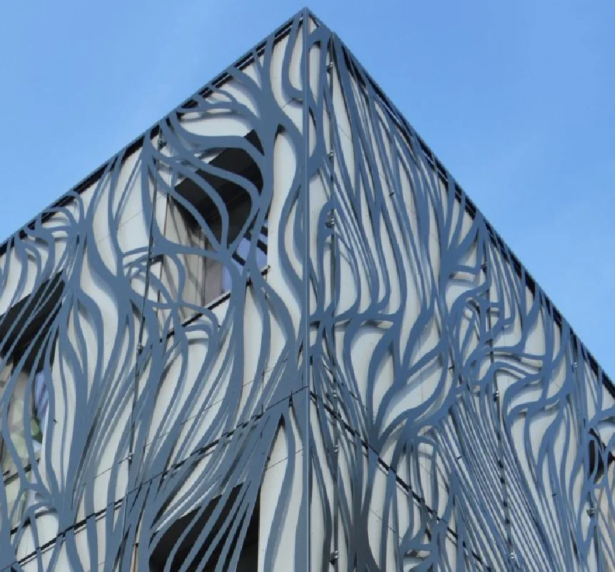 Curved Wall Cladding For Supermarket Modern Curved Wall Panel - Buy Grc ...