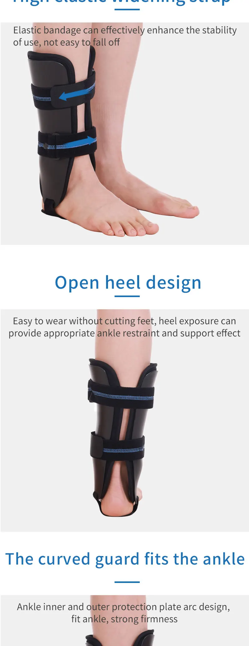 Adjustable Pneumatic Ankle Splint - Aircast Ankle Brace