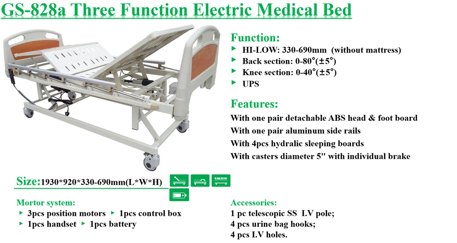 Cheap Hospital Bed Supplier - ICU Emergency Medical Bed