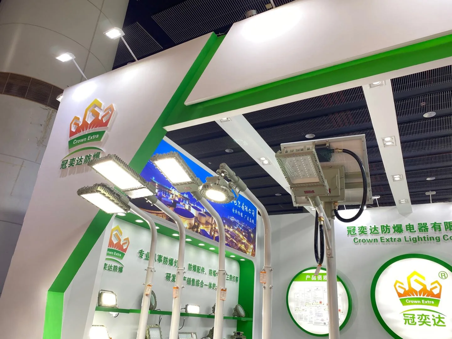 Atex Approved Ex-Proof LED Solar Street Lamp IP66 100W