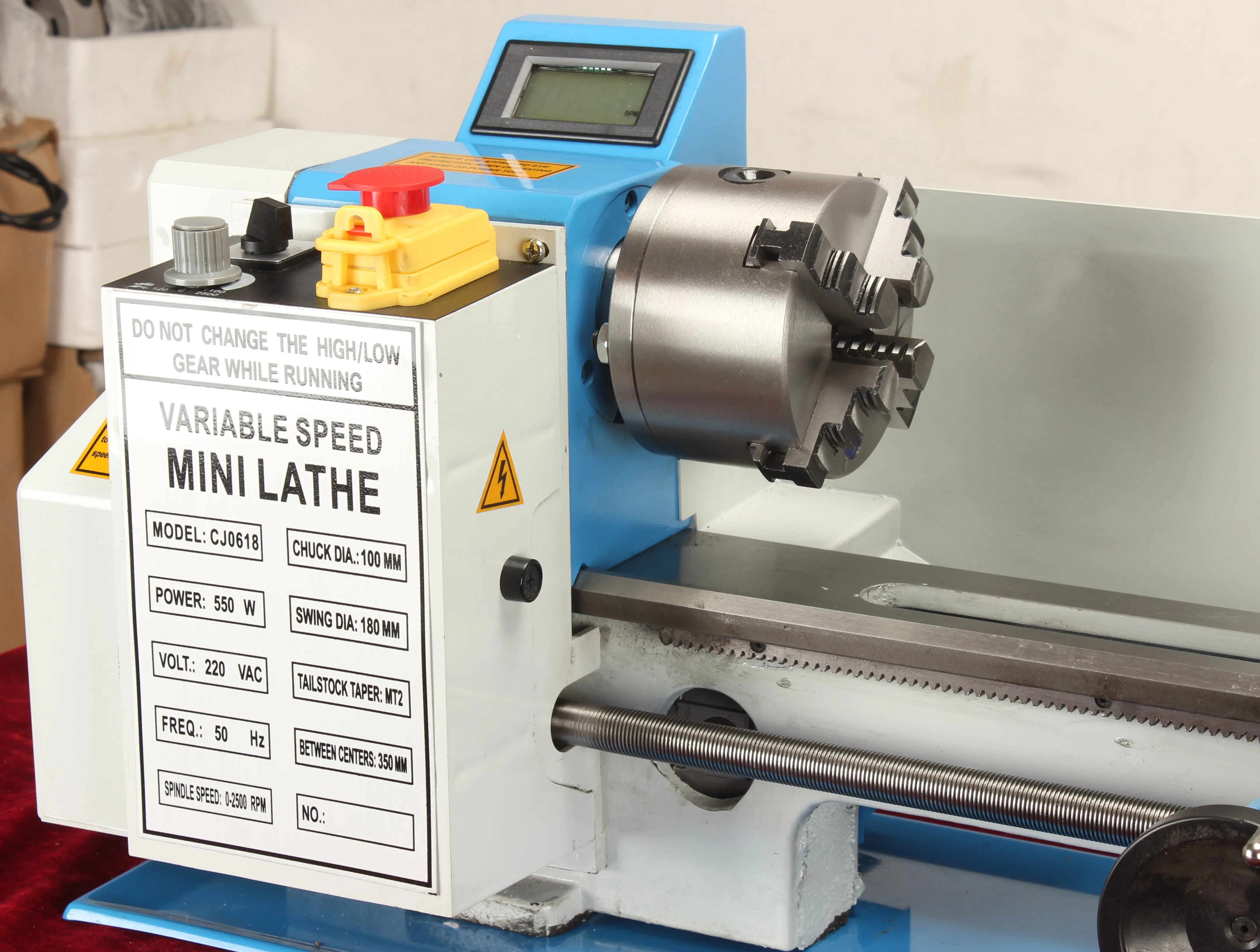 Diy0714 Mini Metal Lathe Machine For School Education And Hobby With ...