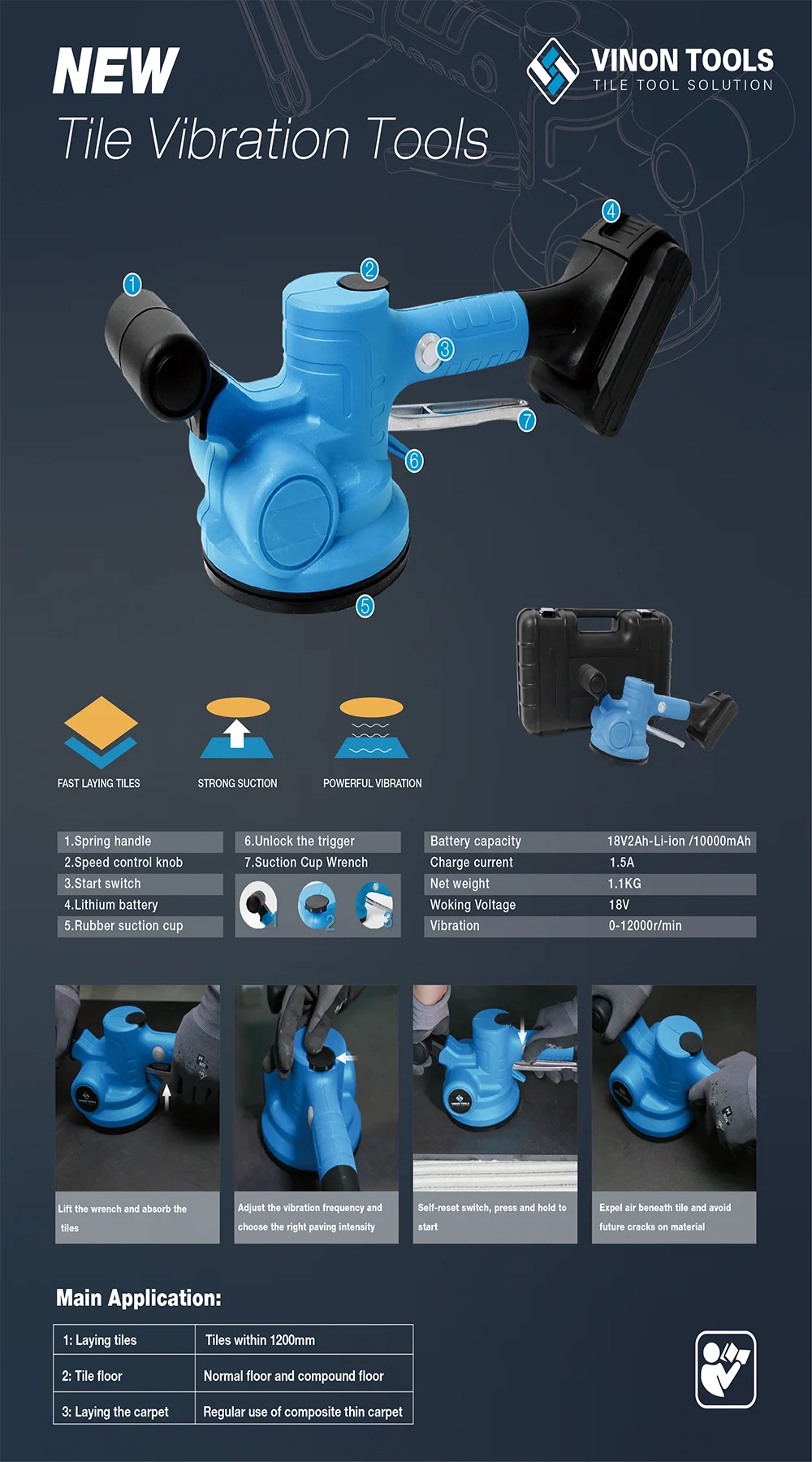 Vibration Tile Tools - Efficient Tiling Solutions