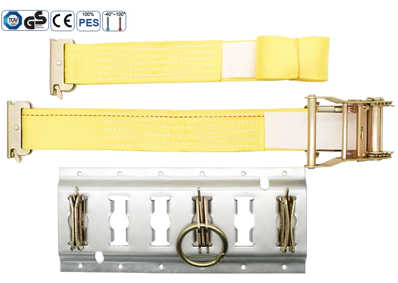 Wholesale 2 Inch Heavy Duty Polyester E Track Ratchet Straps