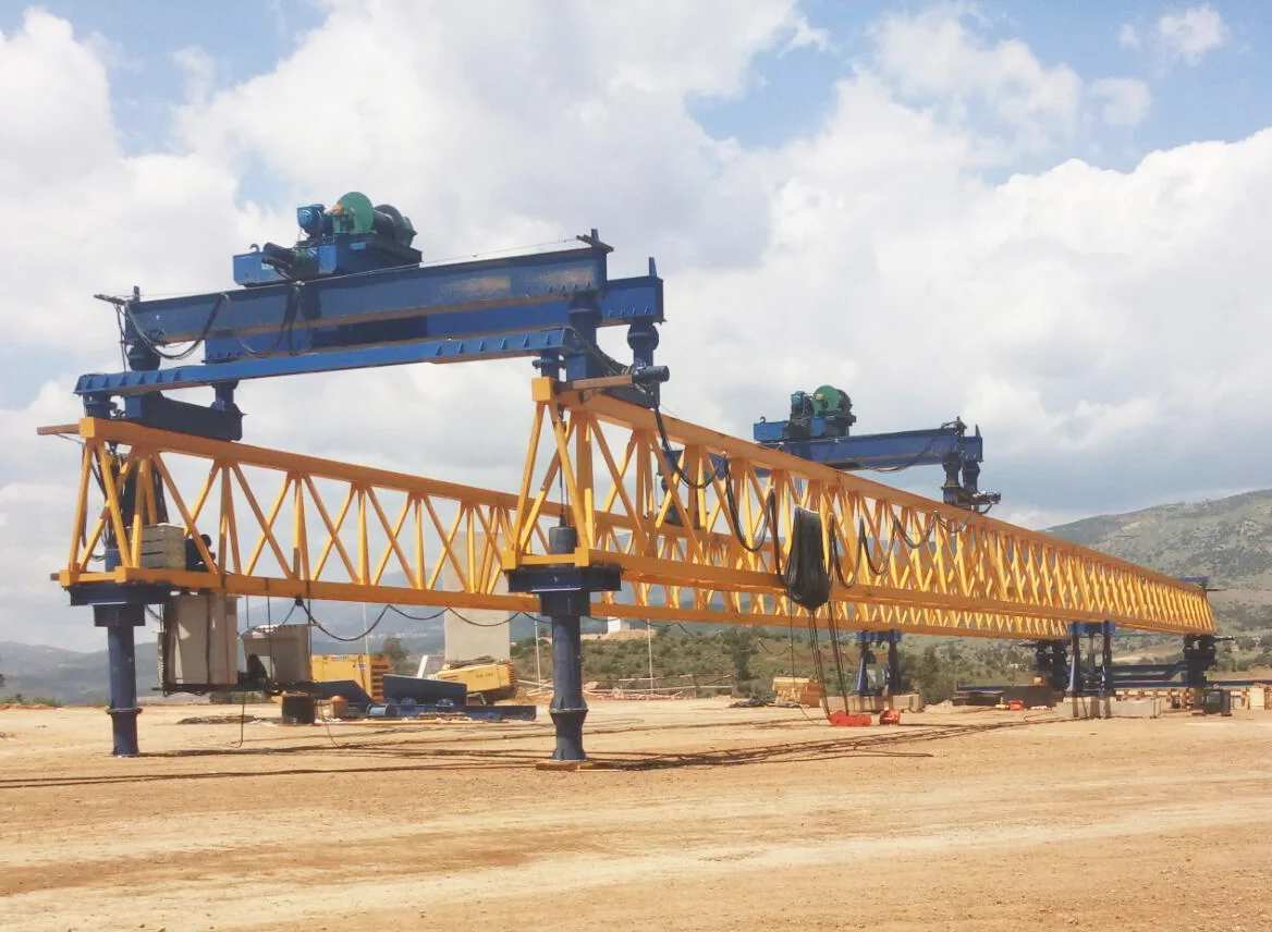 120t Subway Bridge Erecting Beam Launcher And Girder Construction Beam ...