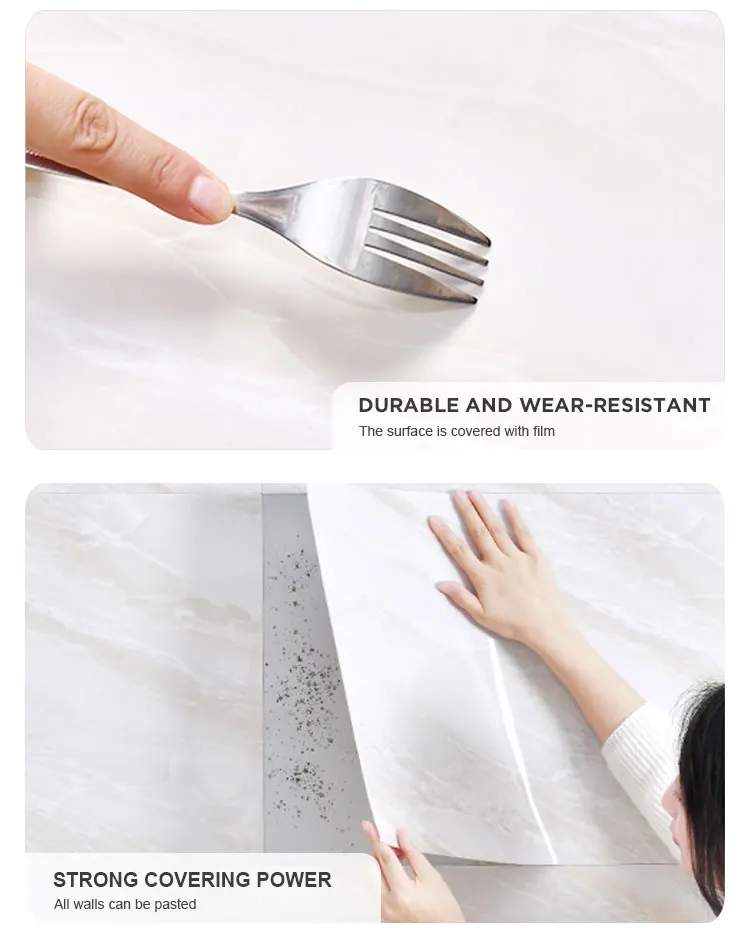 3D PVC Vinyl Wall Tiles Sticker - Moisture-Proof & Stylish