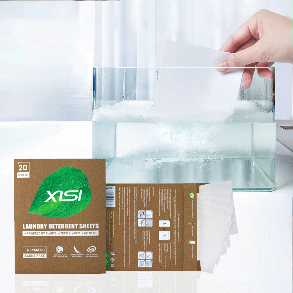 Eco Friendly Biodegradable Cloth Laundry Detergent Strips Underwear ...