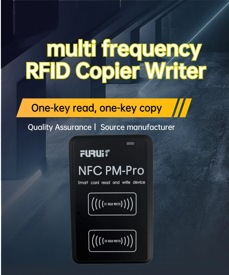 13.56mhz Ic Id Usb Smart Card Long Range Rfid Nfc Reader Writer Copier ...