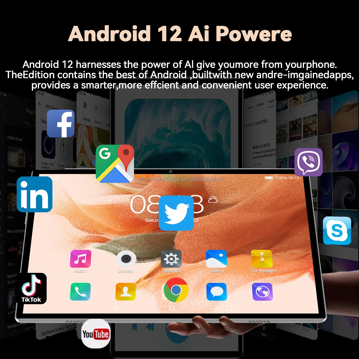 2024 Best Selling S11 Tablet PC 10-Inch 5G Wifi Battery 8000mAh RAM16GB+ROM1TB 2560*1600 Screen ...