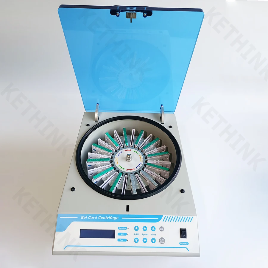 KETHINK Microcolumn Gel Card Centrifuge for Serology Tests