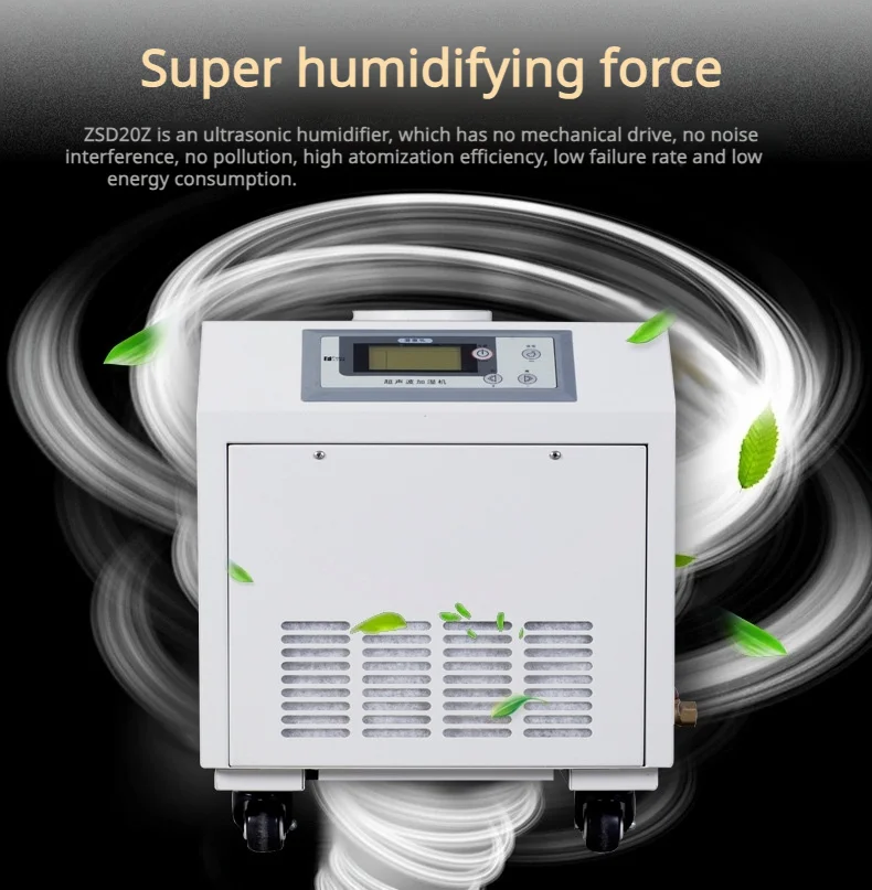 Stainless Steel Industrial Steam Ultrasonic Flame Humidifier Machine ...