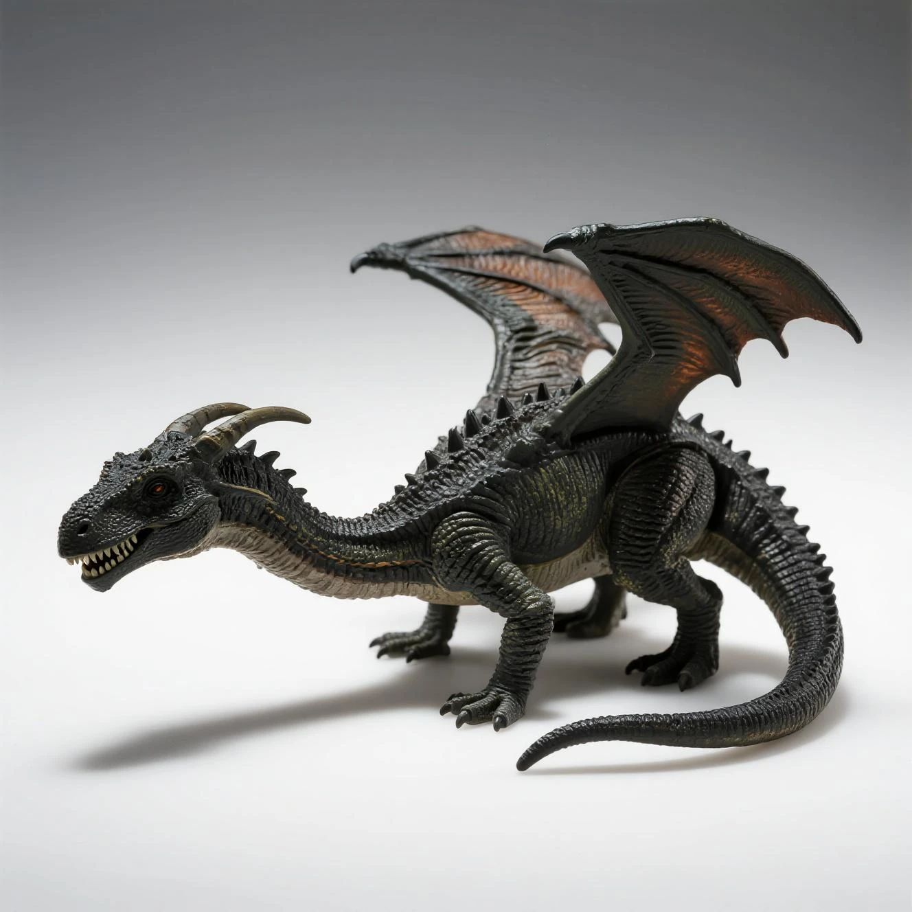 Customized PVC Simulation Dragon Statue Model Resin Dragon Collectible ...