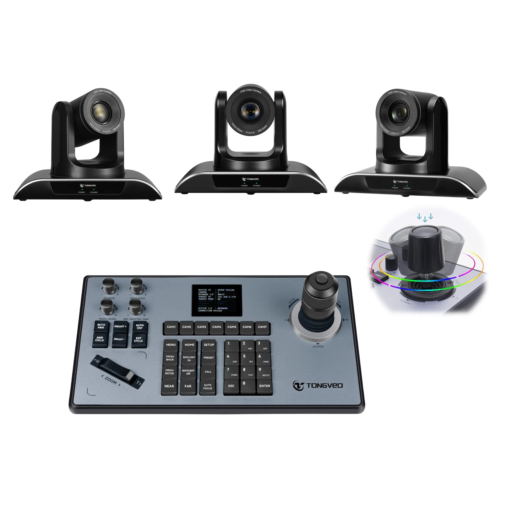 Live Streaming Video Conference System 20x Optical Zoom Ai Auto ...