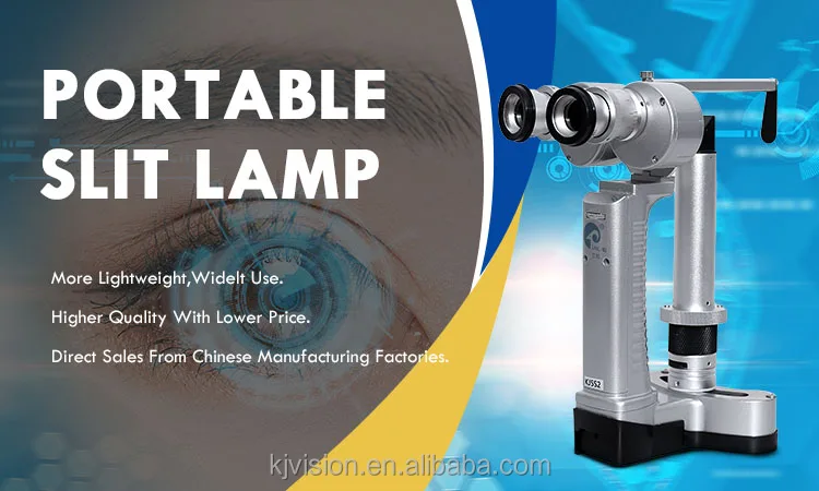 Ophathmatic Equipment Digital Hand-held Slit Lamp Adapter Camera Ophthalmic Kj5s3 Slit Lamp ...