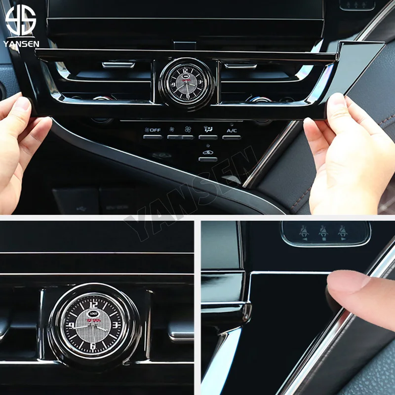 Car Central Control Dashboard Digital Clock for Toyota Camry 2021