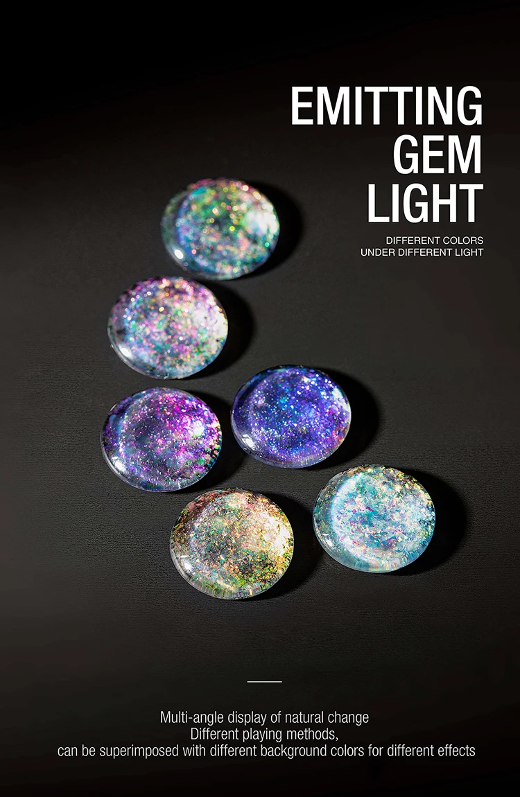 Bbm Mermaid Iridescent Colors Multichrome Irregular Pieces Sequins ...