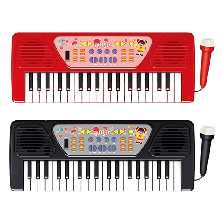 37 Electric Toys Keyboard Plastic Musical Toys Instrument With ...